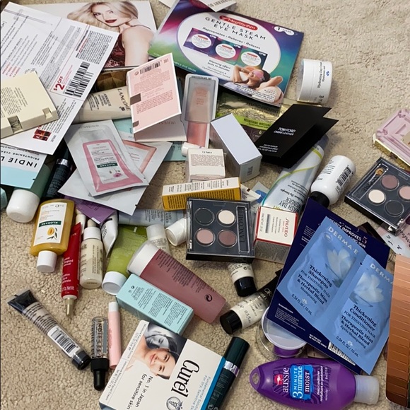 Makeup | 15pc Mystery Sample Lot With Makeup Bag | Poshmark